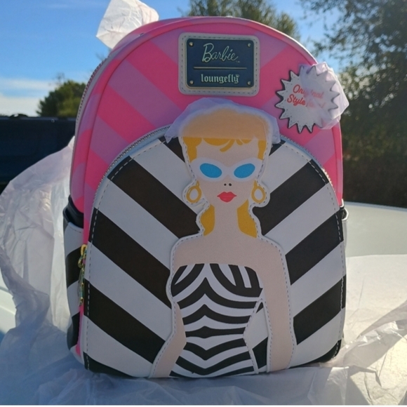 Loungefly | Bags | Rare Loungefly Barbie Original Style Iconic Bathing ...